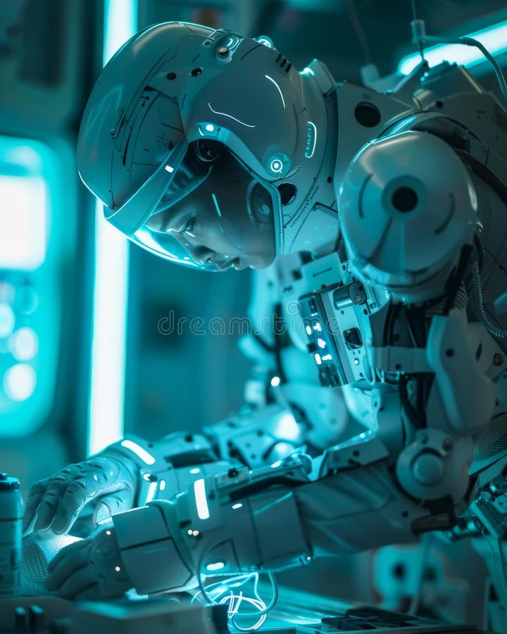 An Exoskeleton Assisted Surgeon Performing Intricate Surgery in a Zero ...