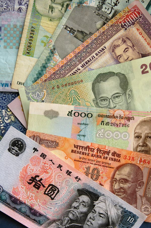 Exotic Banknotes stock photo. Image of cambodian, asian - 6758652