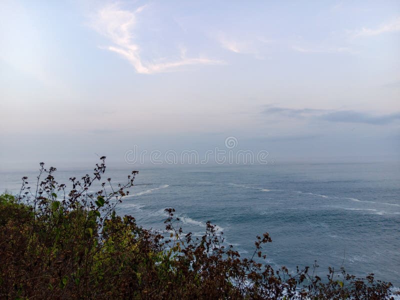 Exotic Beaches on the Edge of the Indian Ocean Stock Photo - Image of ...