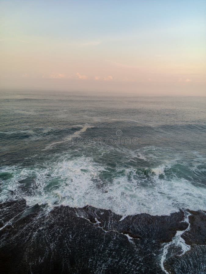 Exotic Beaches on the Edge of the Indian Ocean Stock Image - Image of ...