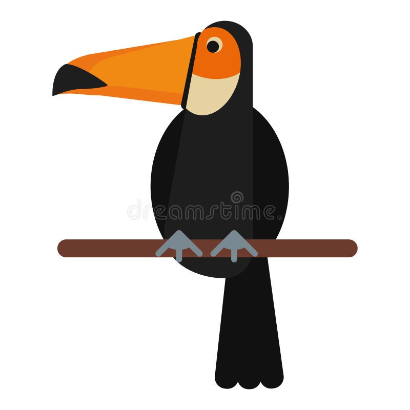Exotic bird cartoon stock vector. Illustration of animal - 141796513