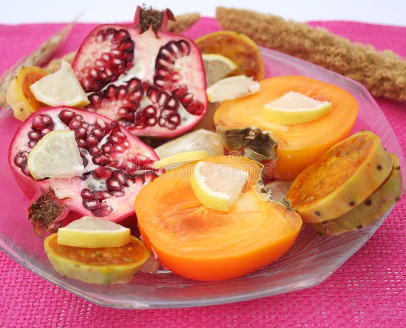 Exotic fruits stock photo. Image of exotic, pieces, lemon - 11510576