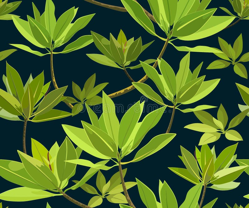 Tree Leaves Texture Seamless