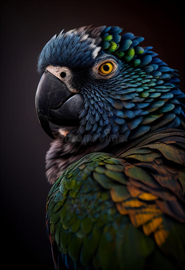 Exotic parrot stock photo. Image of couple, nature, horizon - 272459042