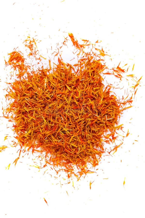 Exotic Spice, Saffron for Coloring Food. Stock Image - Image of aroma ...