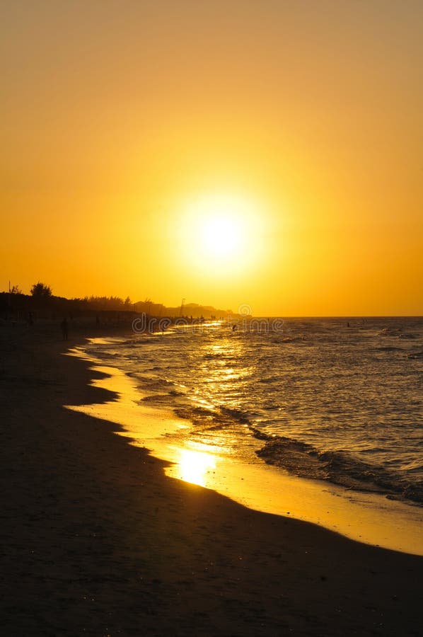 Exotic sunset stock photo. Image of exotic, clean, chair - 97284932