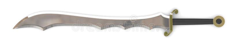Exotic sword stock illustration. Illustration of dagger - 23846540