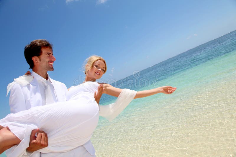 Exotic wedding stock image. Image of paradisiacal, blond - 22149689