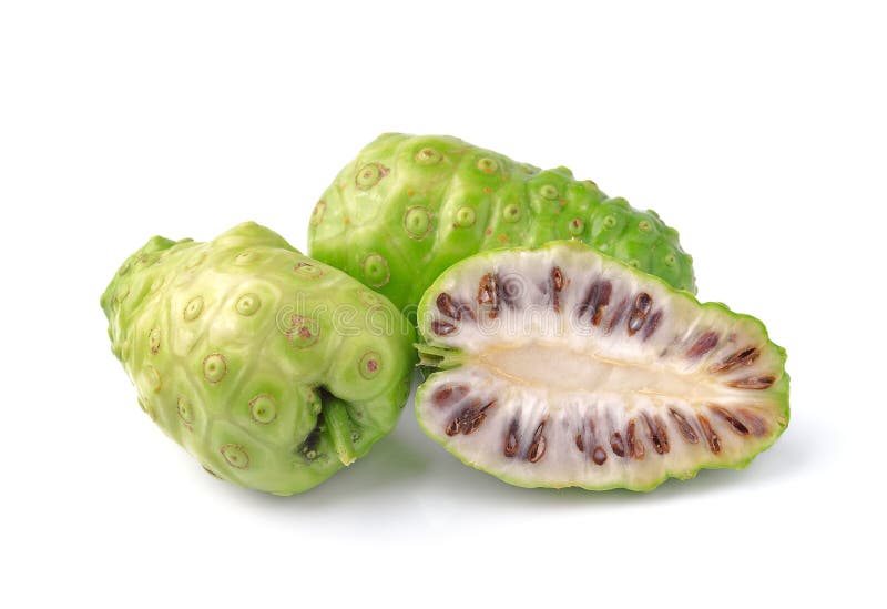 Exotisch Fruit - Noni Op Wit Stock Afbeelding - Image of vrucht, ruimte ...