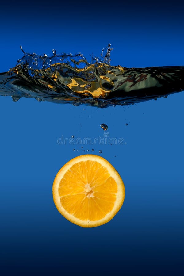 Exotische Tropische Fruit Oranje Vlotters Stock Afbeelding - Image of ...