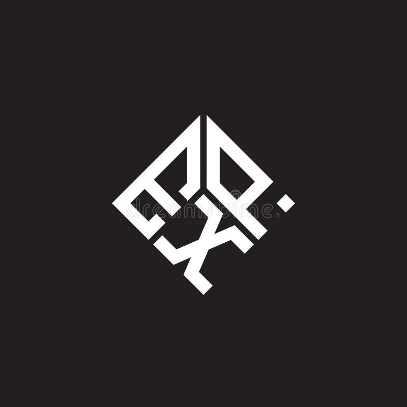 EXP Letter Logo Design on Black Background. EXP Creative Initials ...