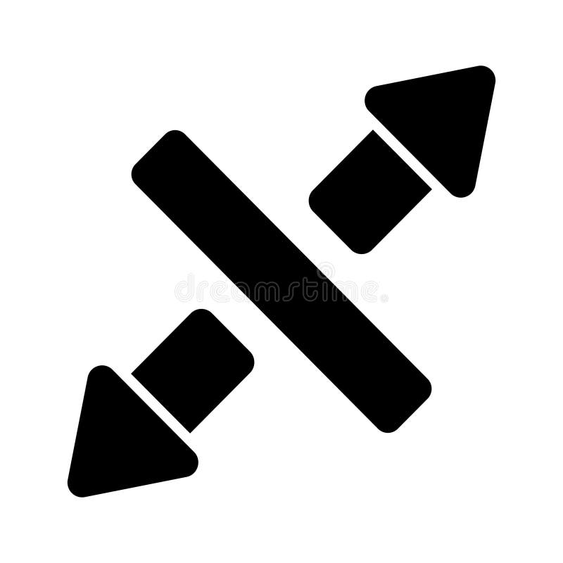 Expand Arrow Vector Design, Ready To Use Icon Stock Vector ...