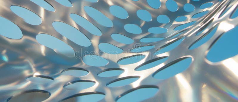 Expanded Aluminum Demonstrates Lightweight Structure and Unique Mesh ...