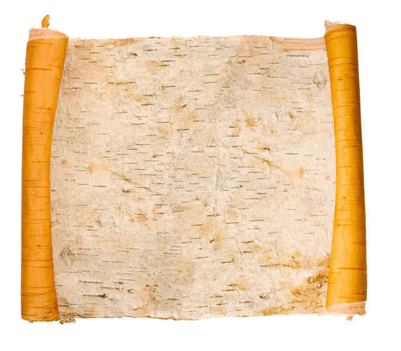 Midewiwin Birch Bark Scrolls Clipart