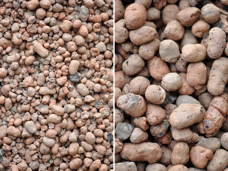 Expanded Clay Aggregate stock image. Image of drainage - 34725617