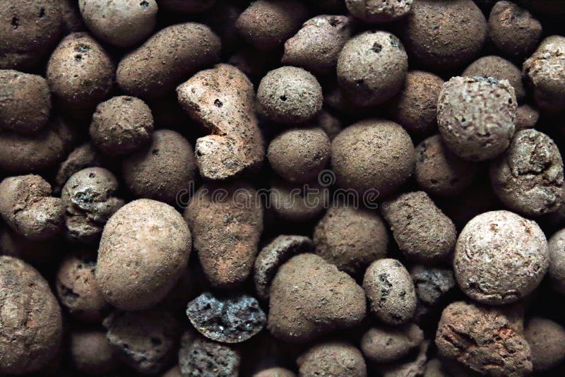 Background Pile of Stones Expanded Clay Stock Image - Image of dish ...