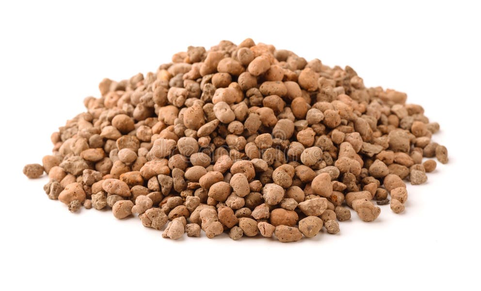 Expanded clay stock photo. Image of agronomy, gravel - 55786878
