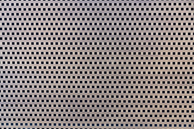 Expanded Gold Stainless Hairline with Black Rectangle Hole / Seamless ...