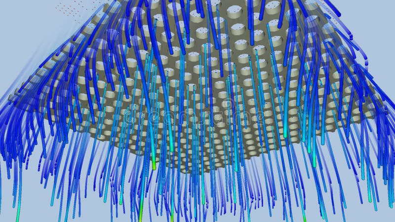 Expanded Metal Airflow Simulation - CFD Simulation Computational Fluid ...