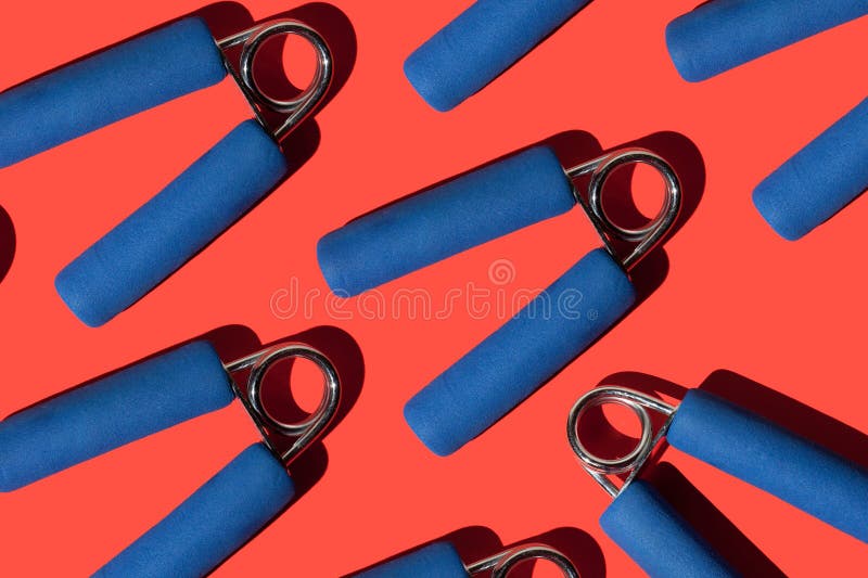 Expander for Muscle Training and Arm Strength Pattern Stock Image ...