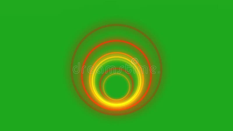Expanding Circular Rings Green Screen Motion Graphics Stock Footage ...