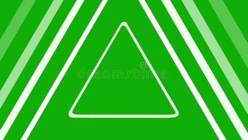 Expanding Digital Triangle Shapes Motion Graphics with Green Screen ...