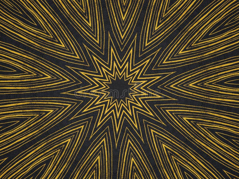 Expanding Shapes and Lines Abstract Illustration Stock Illustration ...