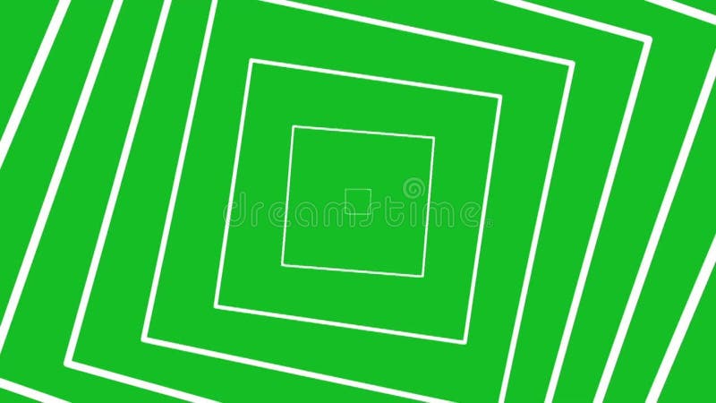 Expanding White Square Shapes Motion Graphics with Green Screen ...
