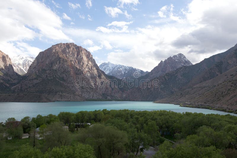 Expanse of Lake Iskander-Kul. Tajikistan Stock Image - Image of europe ...