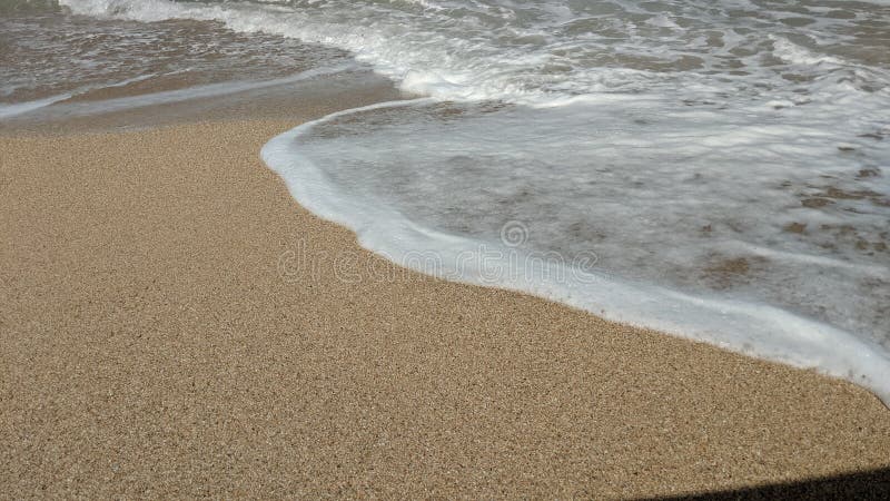 Expanse of Sand on the Beach Stock Photo - Image of shore, ocean: 259487186