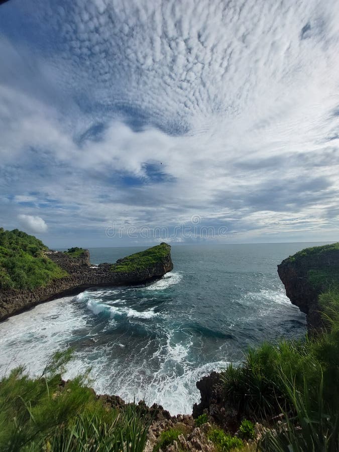 The Expanse of Water in the Vast Sea is Very Beautiful Stock Image ...
