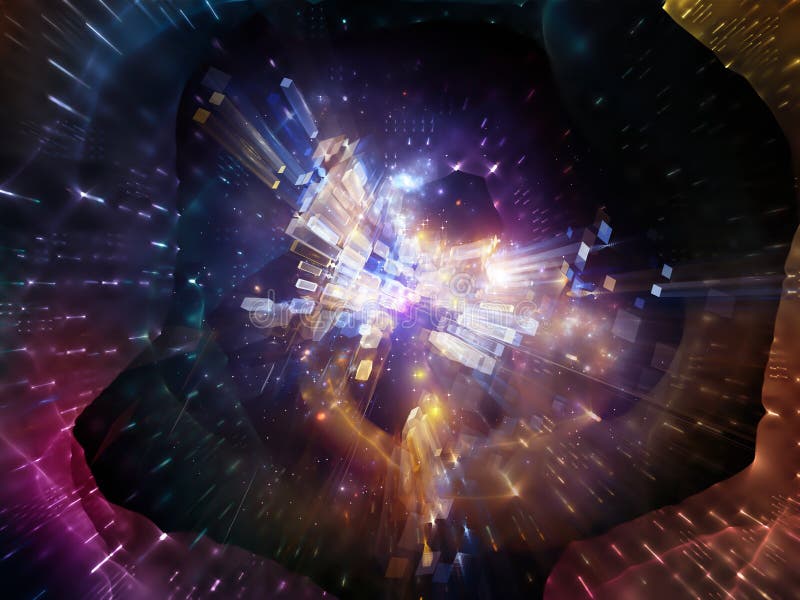 Expansion Outward stock illustration. Illustration of technology ...