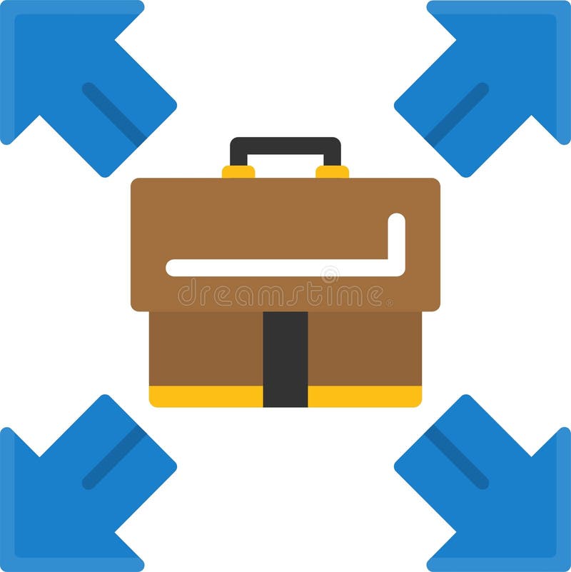 Expansion Vector Icon Design Stock Illustration - Illustration of ...