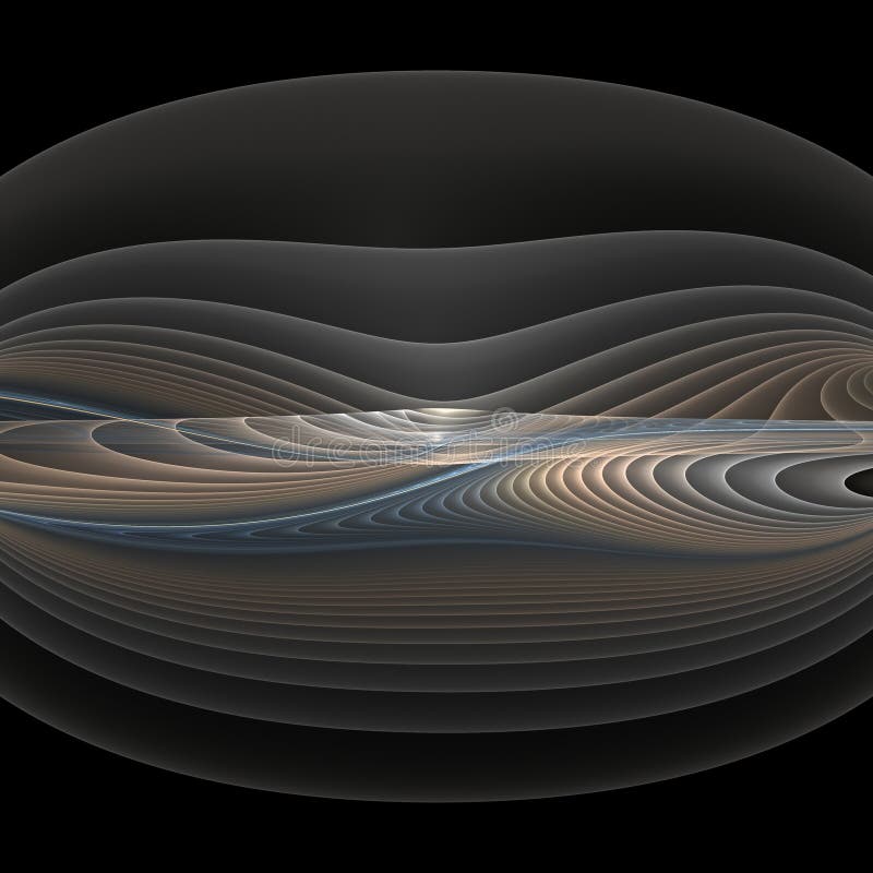 Expansion of Wave Ripples stock illustration. Illustration of radiate ...