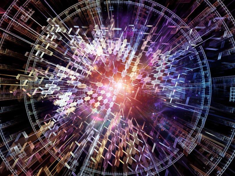 Expansive Acceleration stock illustration. Illustration of bright ...