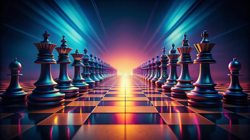 Panoramic Chessboard Explores Stock Illustrations – 1 Panoramic ...