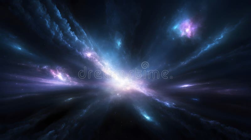 Expansive Cosmic View Revealing Vibrant Nebulae and Starlight in Deep ...