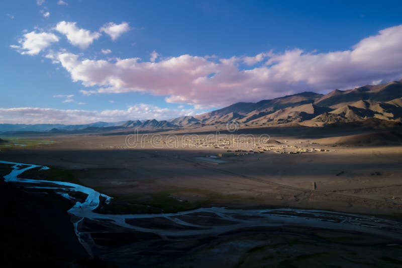 View from Hanle monestary stock photo. Image of hill - 333327482