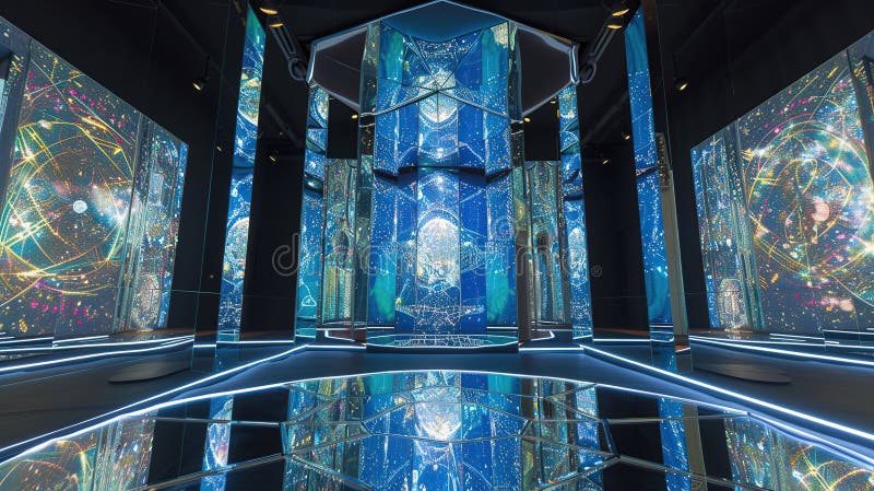 The Expansive Mirror Unveils a Celestial Panorama, Creating a Space ...