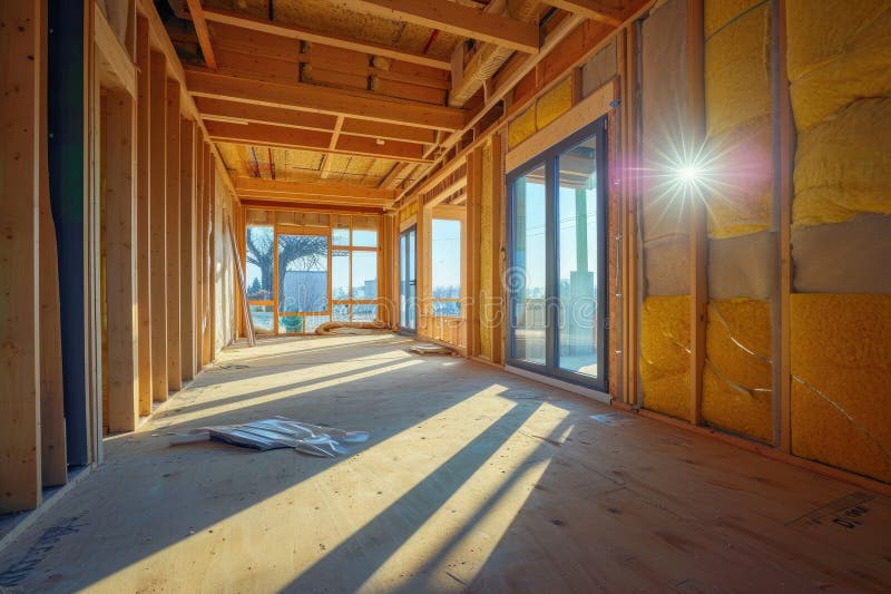 Expansive Room with Numerous Windows and Abundant Woodwork, a Zero ...