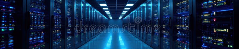 Expansive Server Hall Stock Illustrations – 7 Expansive Server Hall ...