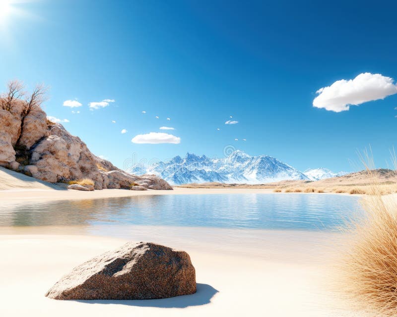 Expansive Skies Framing Diverse Ecosystems, Teeming with Interconnected ...