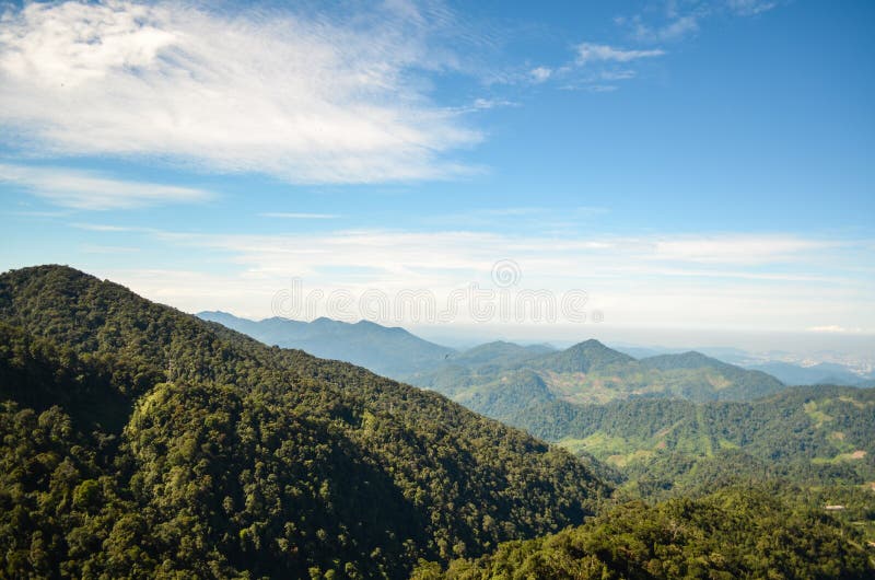 Expansive View of the Genting Highlands Stock Image - Image of color ...