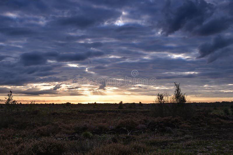 Expansive Views from the Hill To the Grounds Below Stock Image - Image ...