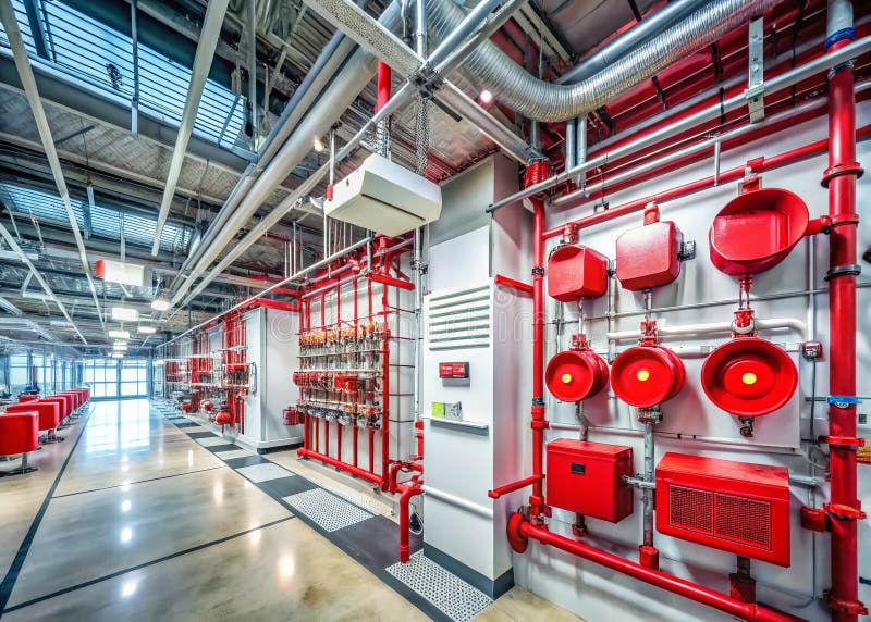 Fire Alarm Installation Stock Illustrations – 521 Fire Alarm ...