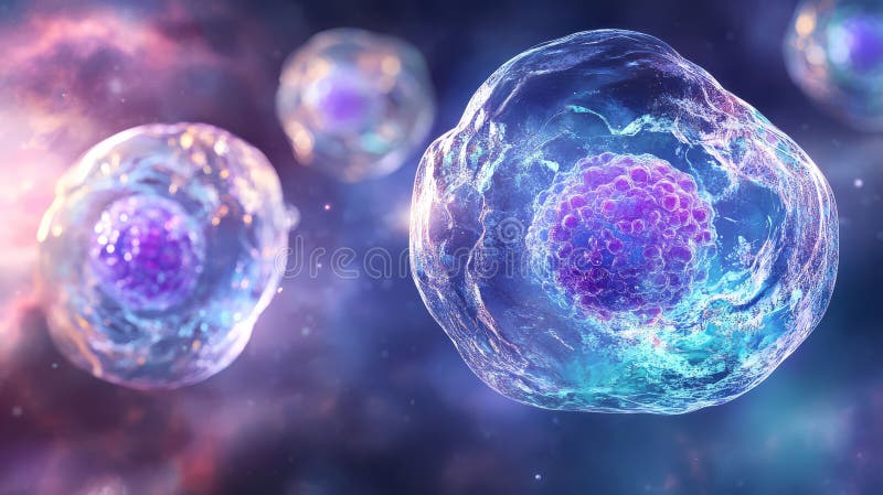 Expansive Visual of Embryonic Stem Cells Showcasing Their Unique ...