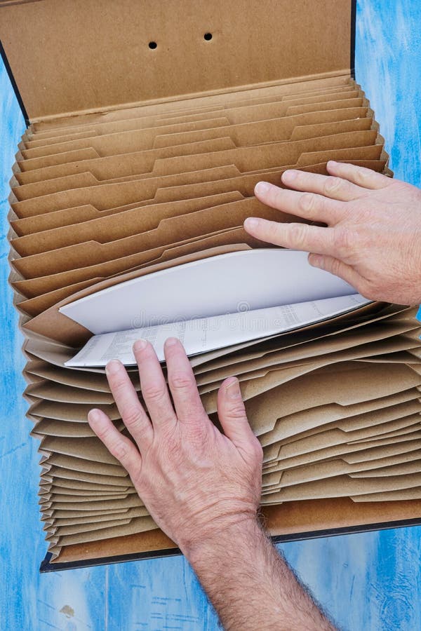 Expantion Filing Box stock image. Image of archive, file - 101068785