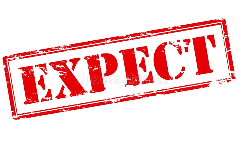 Expect stock illustration. Illustration of symbol, wait - 92070908