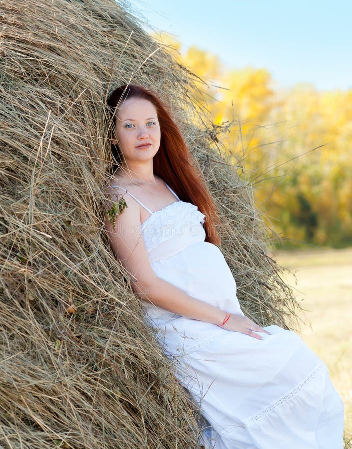 Happy expectant mother stock photo. Image of pregnant - 35489000