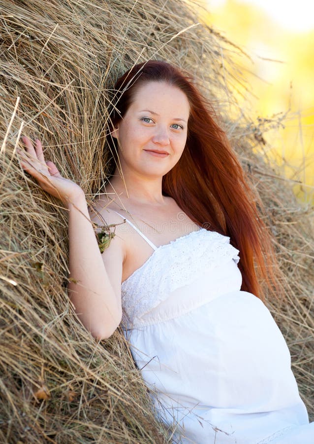 Happy expectant mother stock photo. Image of pregnant - 35489000
